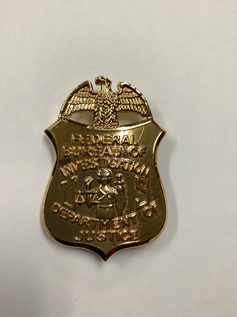 Badge ~ Gold FBI | Weekly Rental in Burnaby | Empire Props